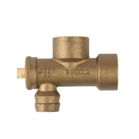 Cobra - - Valve - Geyser - Draincock - Brass | Lixil Africa