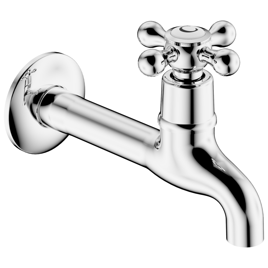 Cobra - Roma - Tap & Mixer Screw Down - Bib Tap - Chrome | Lixil Africa