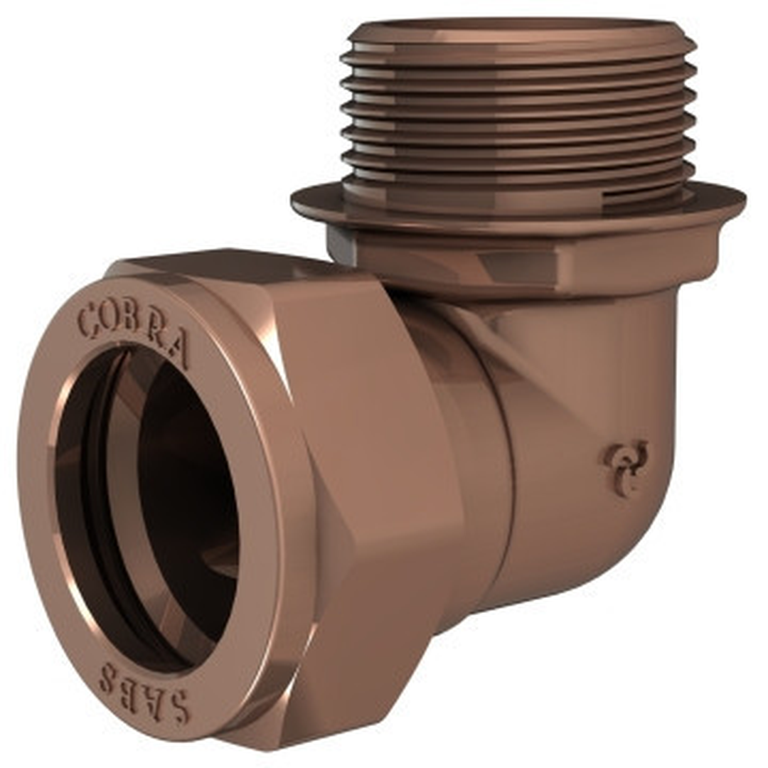 Cobra - Compression - Plumbing Fitting - Elbow - Brass | Lixil Africa