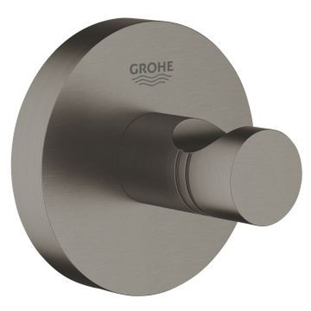 Grohe - Essentials Robe Hook Brushed Hard Graphite | Lixil Africa