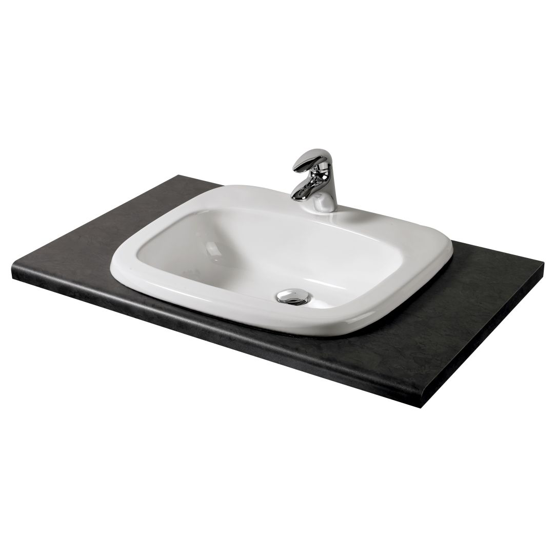Vaal - Concorde - Basins - Drop-In - White | Lixil Africa