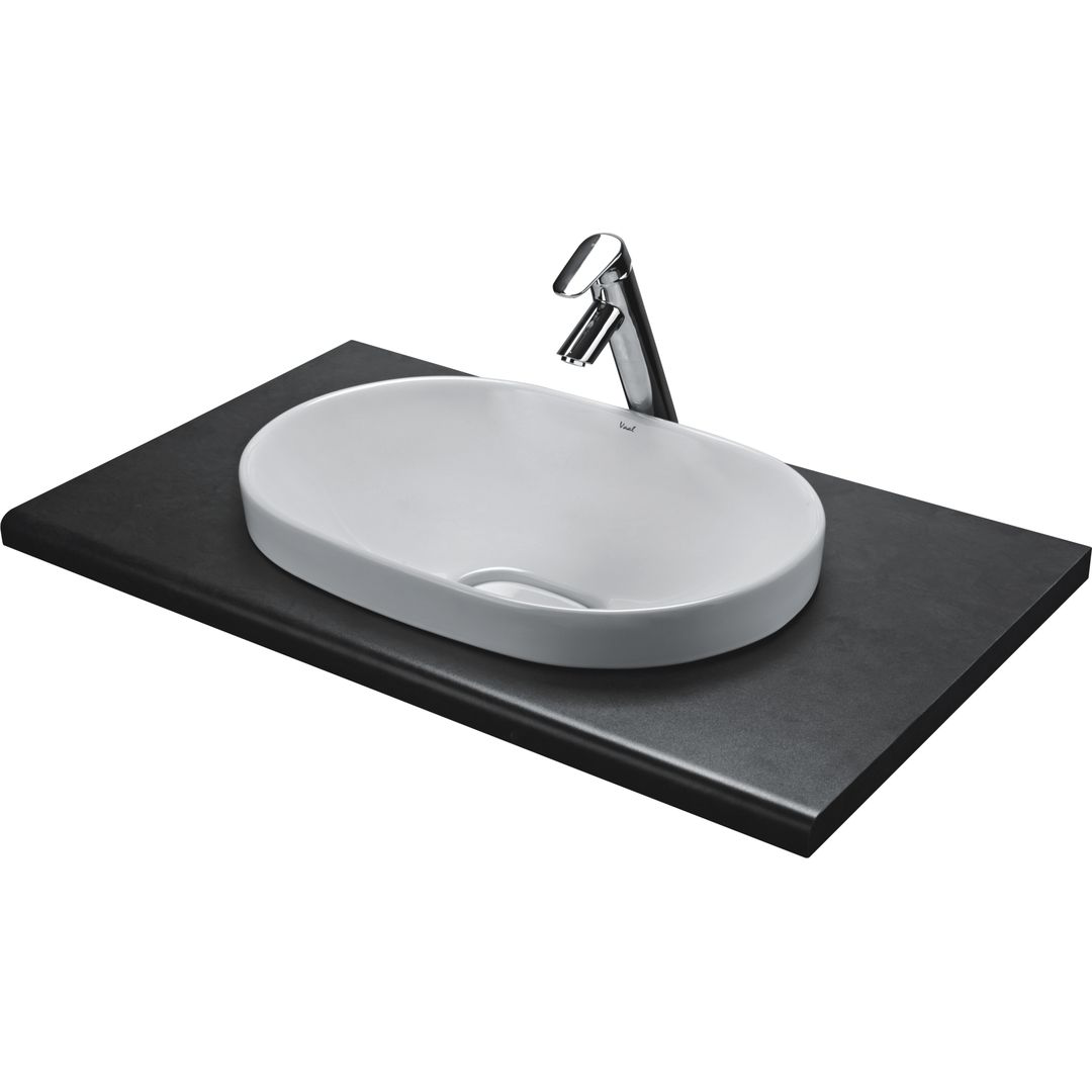 Vaal - Zircon Art - Basins - Drop-In - White | Lixil Africa