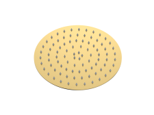 Cobra Seine Shower Head 1 Spray Round 200mm Brushed Gold | Lixil Africa
