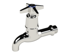 Cobra Star Original Light Pattern Bibtap Plain 1/2 MI Chrome | Lixil Africa