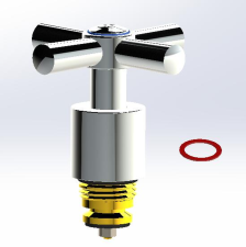 Cobra Ledimo Standard Light Pattern Headpart 1/2 Chrome | Lixil Africa