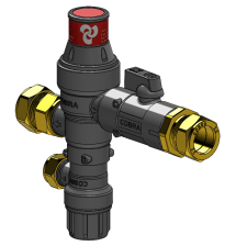 Cobra Pressure Control Valve Offset 400kPa CXC 22mm Polymer | Lixil Africa