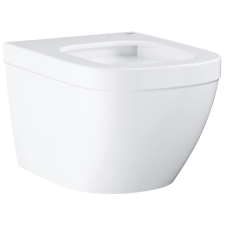 Grohe - Euro Ceramic Wall-Hung Rimless Pan w/ Horizontal Outlet White ...