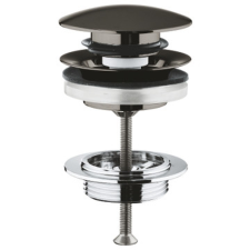 Grohe - Basin Waste Fitting w/ Push-Open Cover Hard Graphite | Lixil Africa